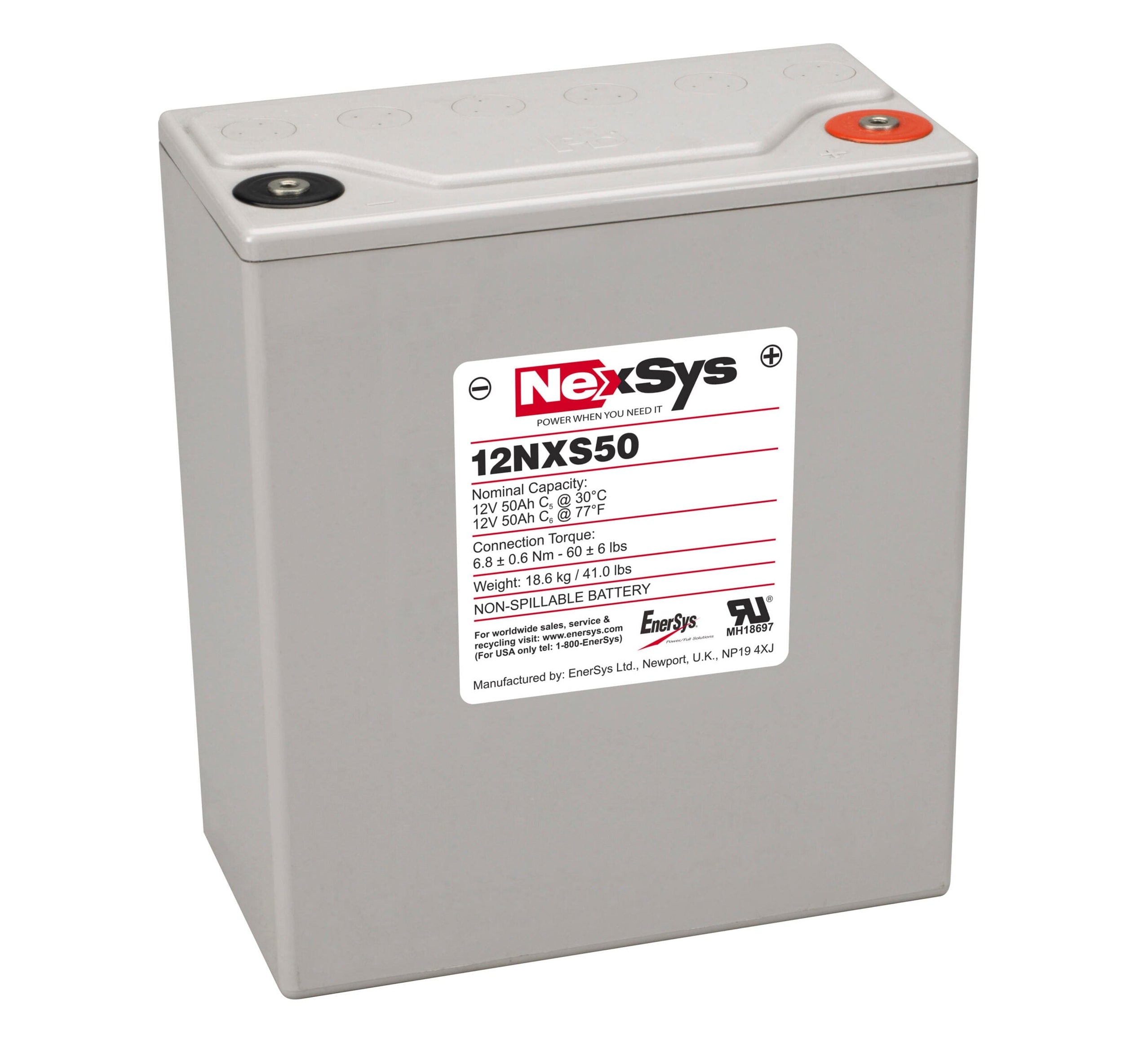 12NXS50 NexSys TPPL Battery — powRparts